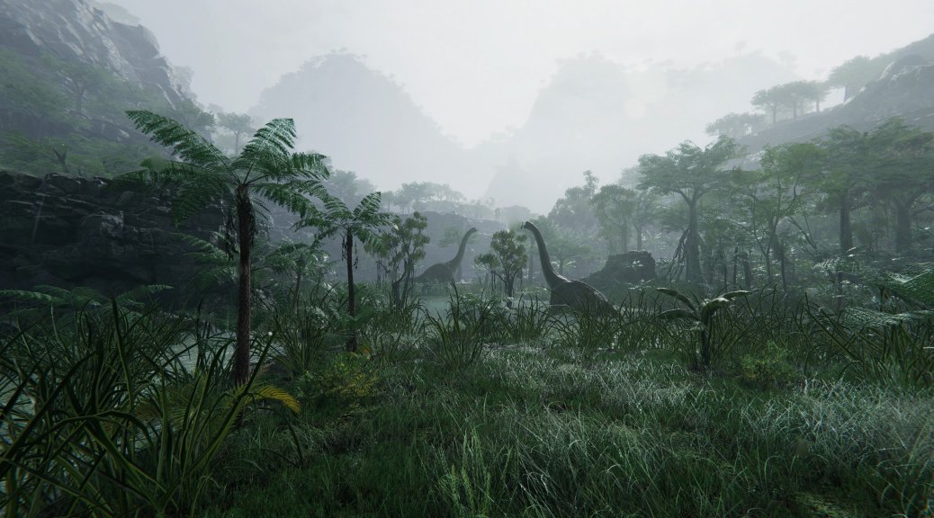 FPS dinosaur game, Project Ferocious, is one of the best looking Unity ...