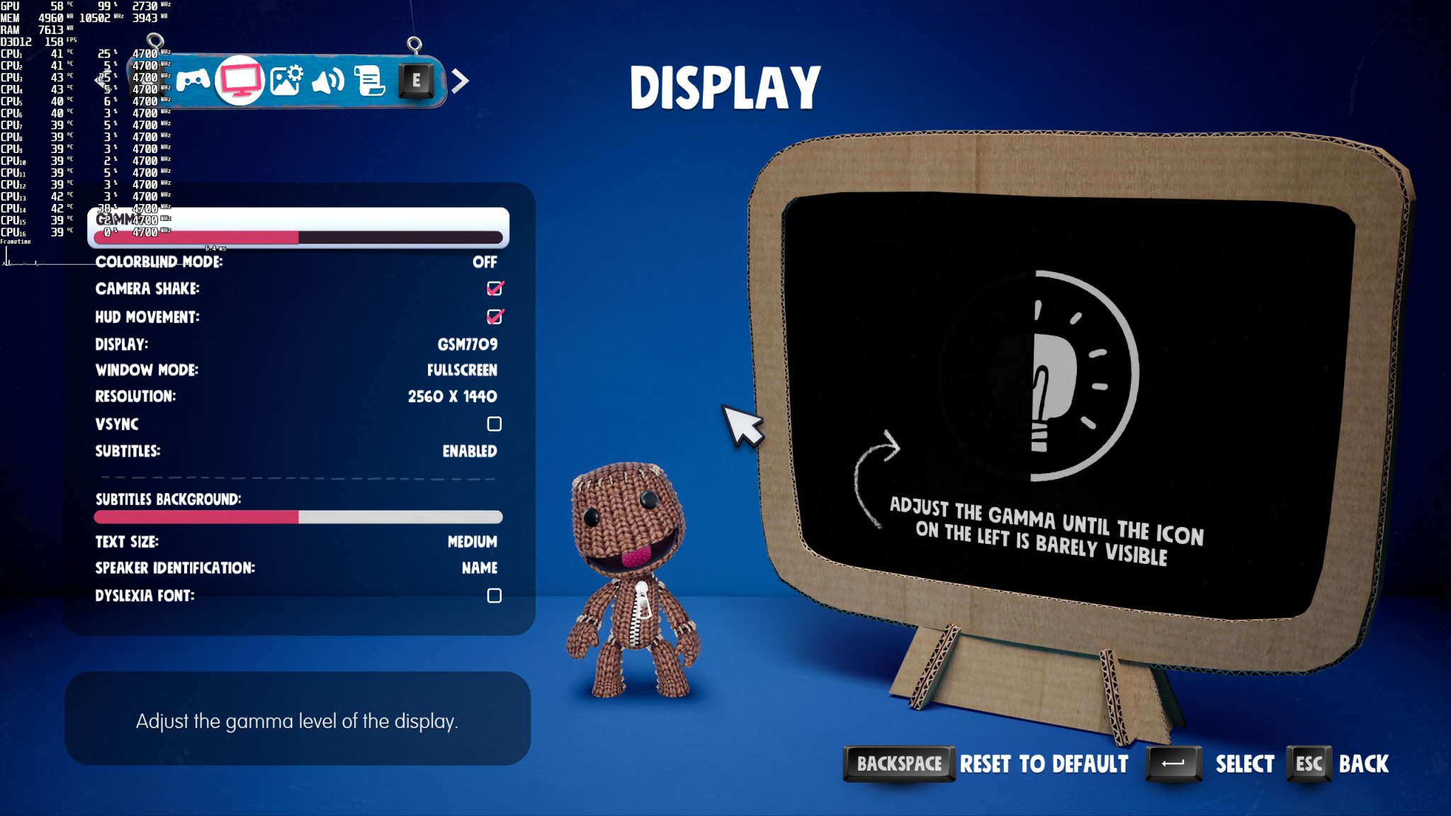 Sackboy: A Big Adventure Ray Tracing & DLSS 2 Benchmarks