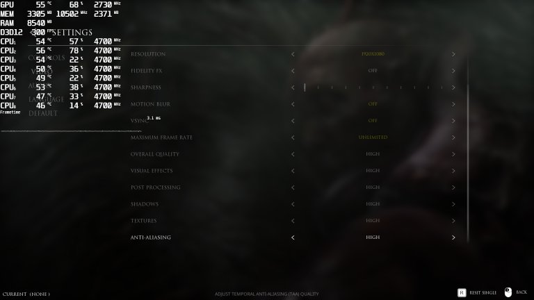 SCORN PC Performance Analysis