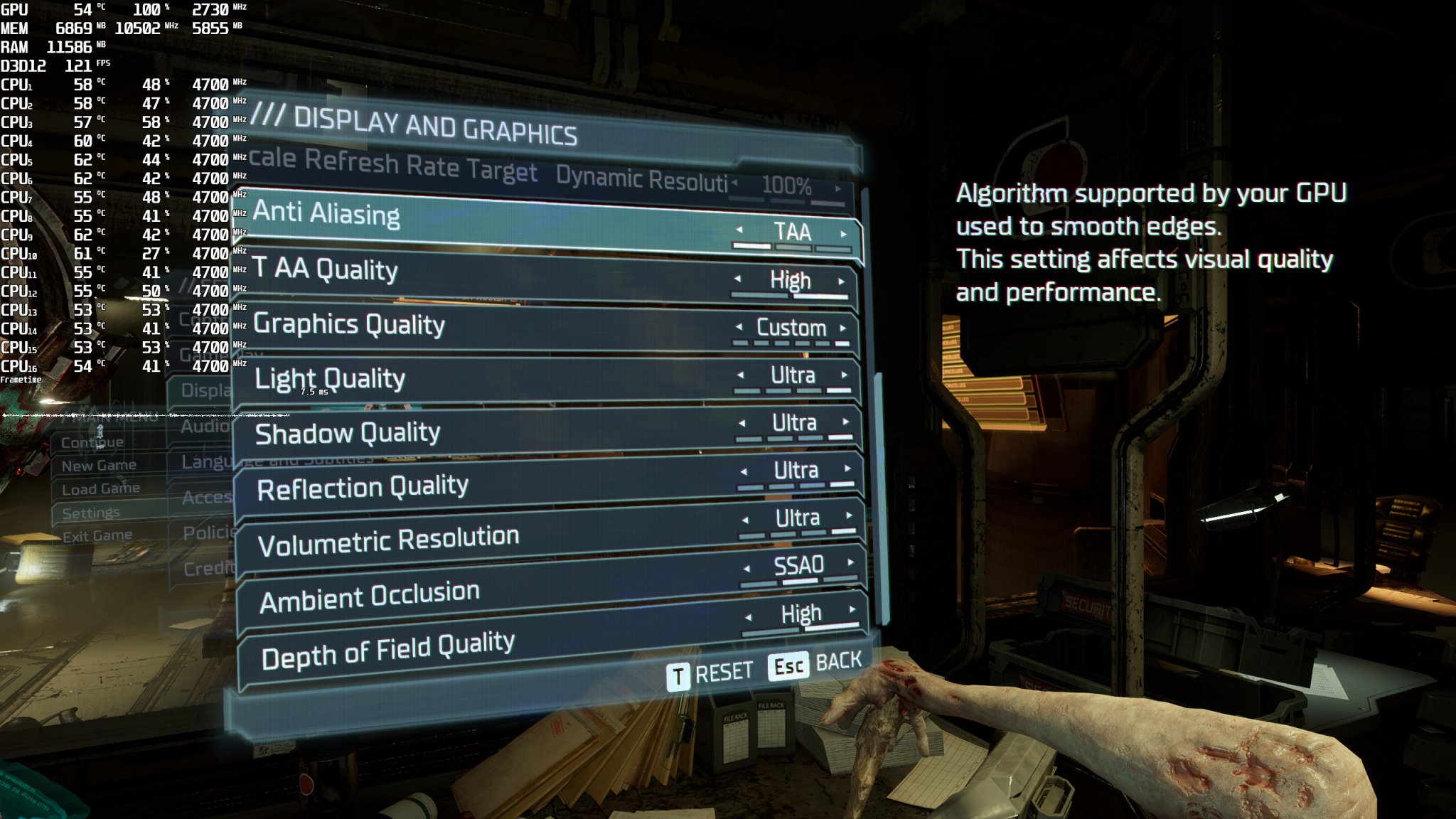 Dead Space Remake PC Performance Analysis