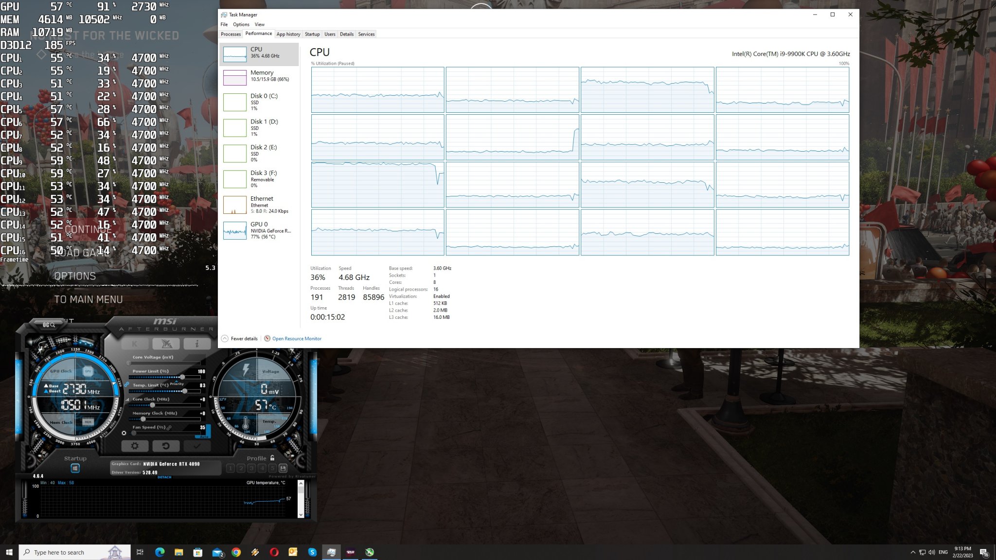Atomic Heart PC Performance Analysis