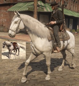 This Red Dead Redemption 2 Mod brings back the horses from the first game
