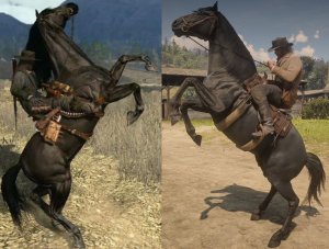 This Red Dead Redemption 2 Mod brings back the horses from the first game