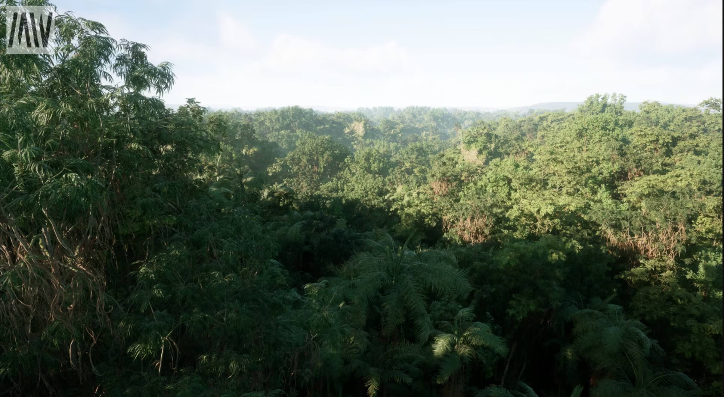 Unreal Engine 5.2 Tropical Rainforest Tech Demo Released