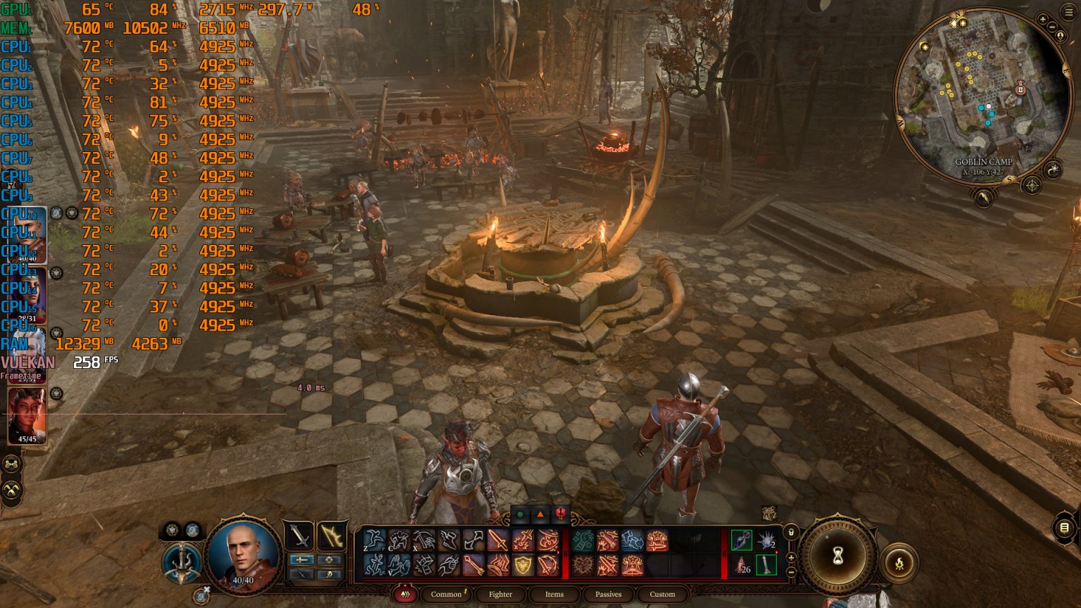 Baldur's Gate 3 PC Performance Analysis