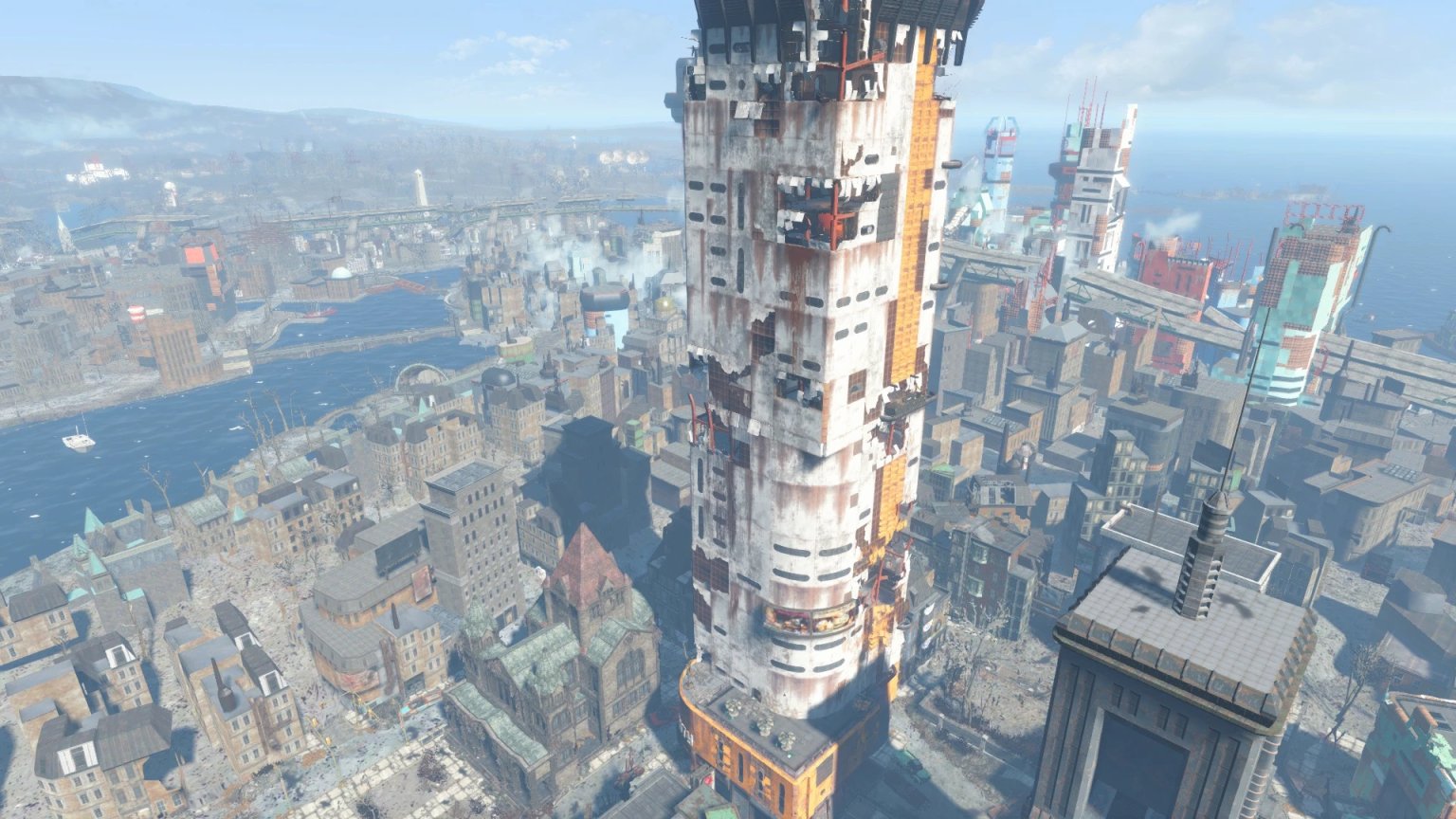 Fallout 4 gets an extremely detailed LOD Mod that reduces distant ...