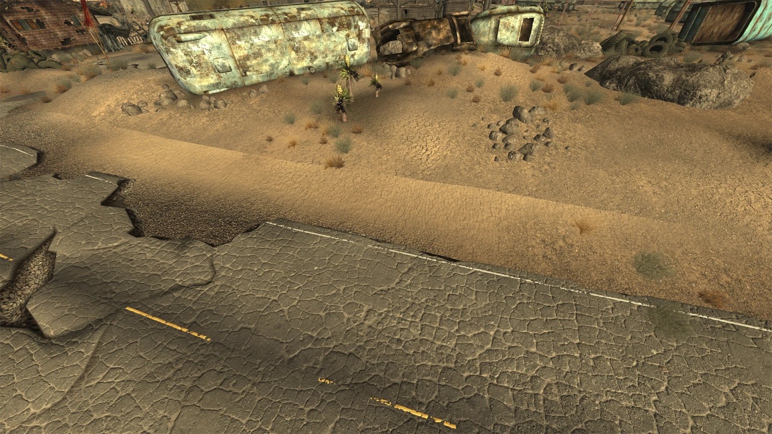 Fallout New Vegas gets a must-have mod that reduces landscape texture seams