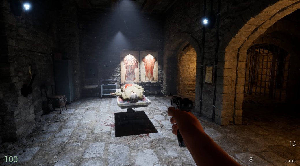 Download and play the first level from Return to Castle Wolfenstein in ...