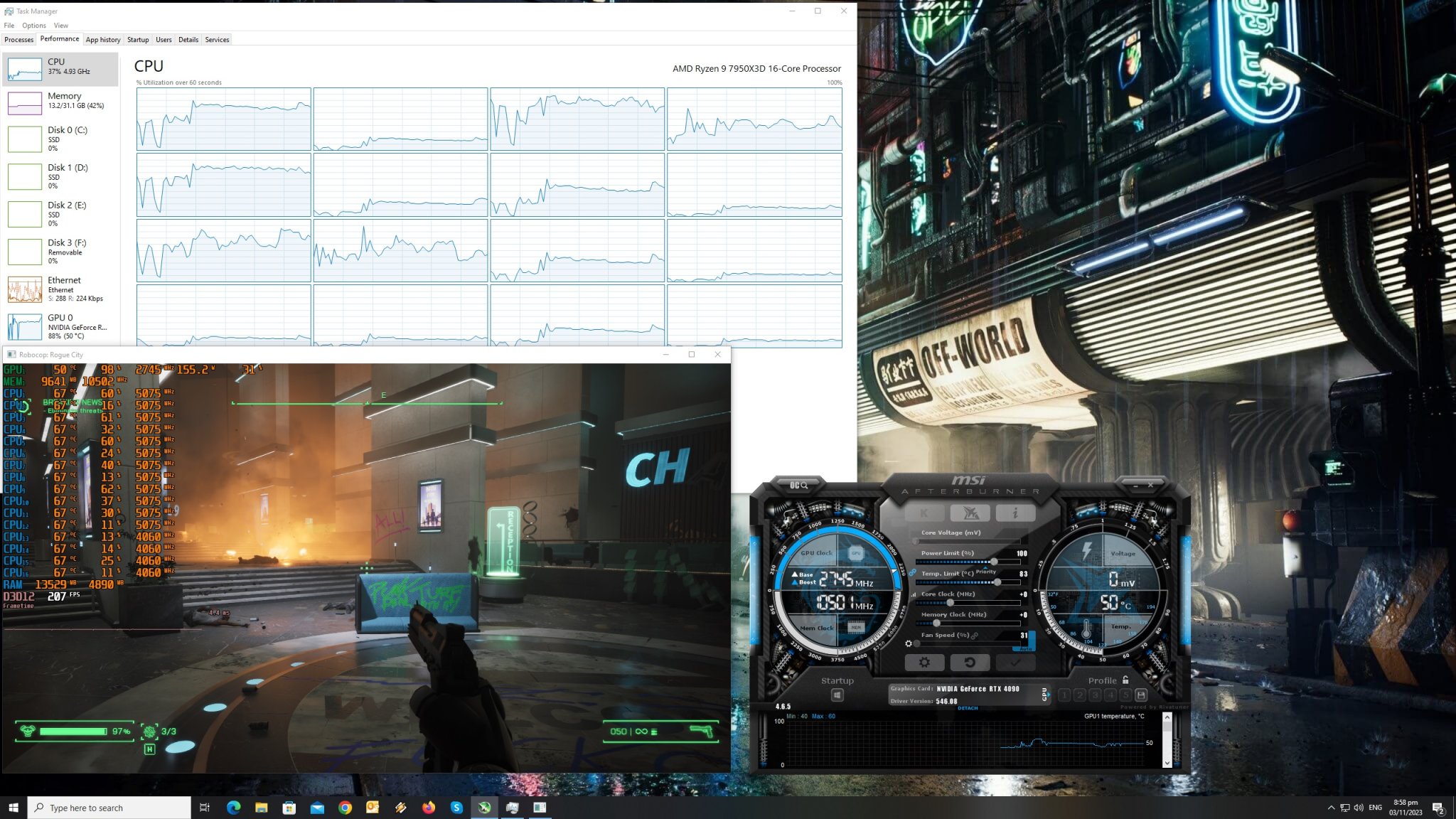 RoboCop: Rogue City Benchmarks & PC Performance Analysis