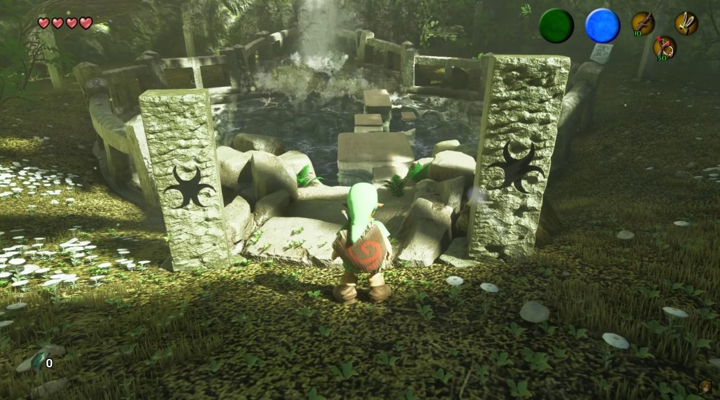 New Zelda: Ocarina of Time Demo in Unreal Engine 5 released, featuring ...