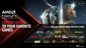 AMD revealed only two new games that will support FSR 3.0 Frame Generation