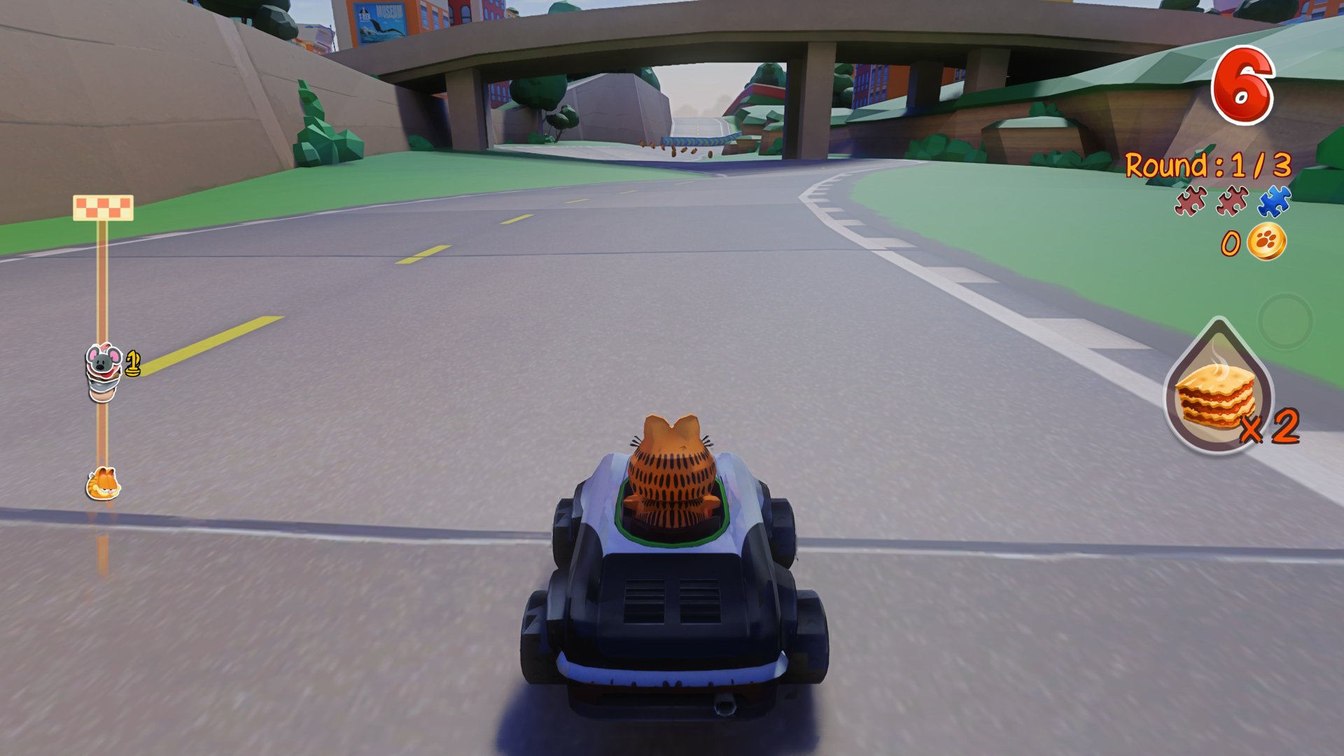 Here's Garfield Kart with RTX Remix Path Tracing