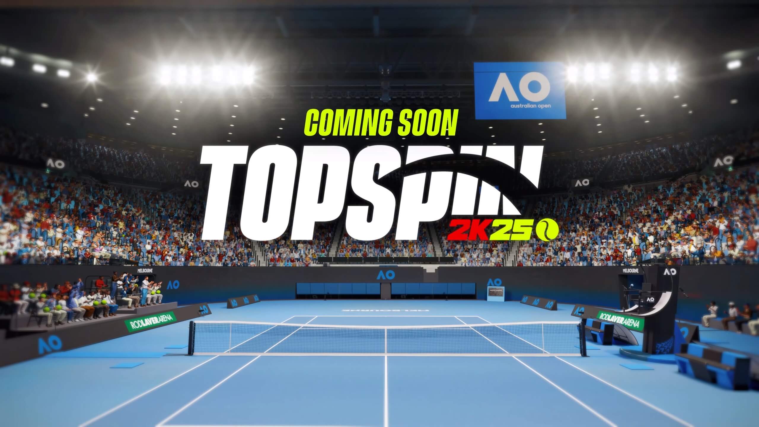 2K Games has just announced TopSpin 2K25