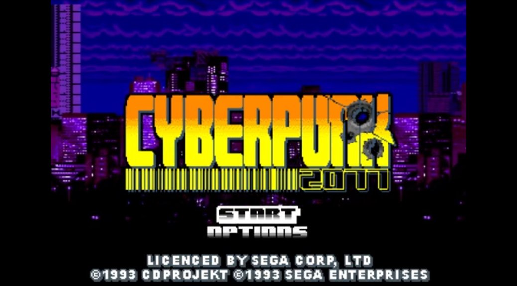 This Cyberpunk 2077 Intro Demake on SEGA CD looks retro-cool