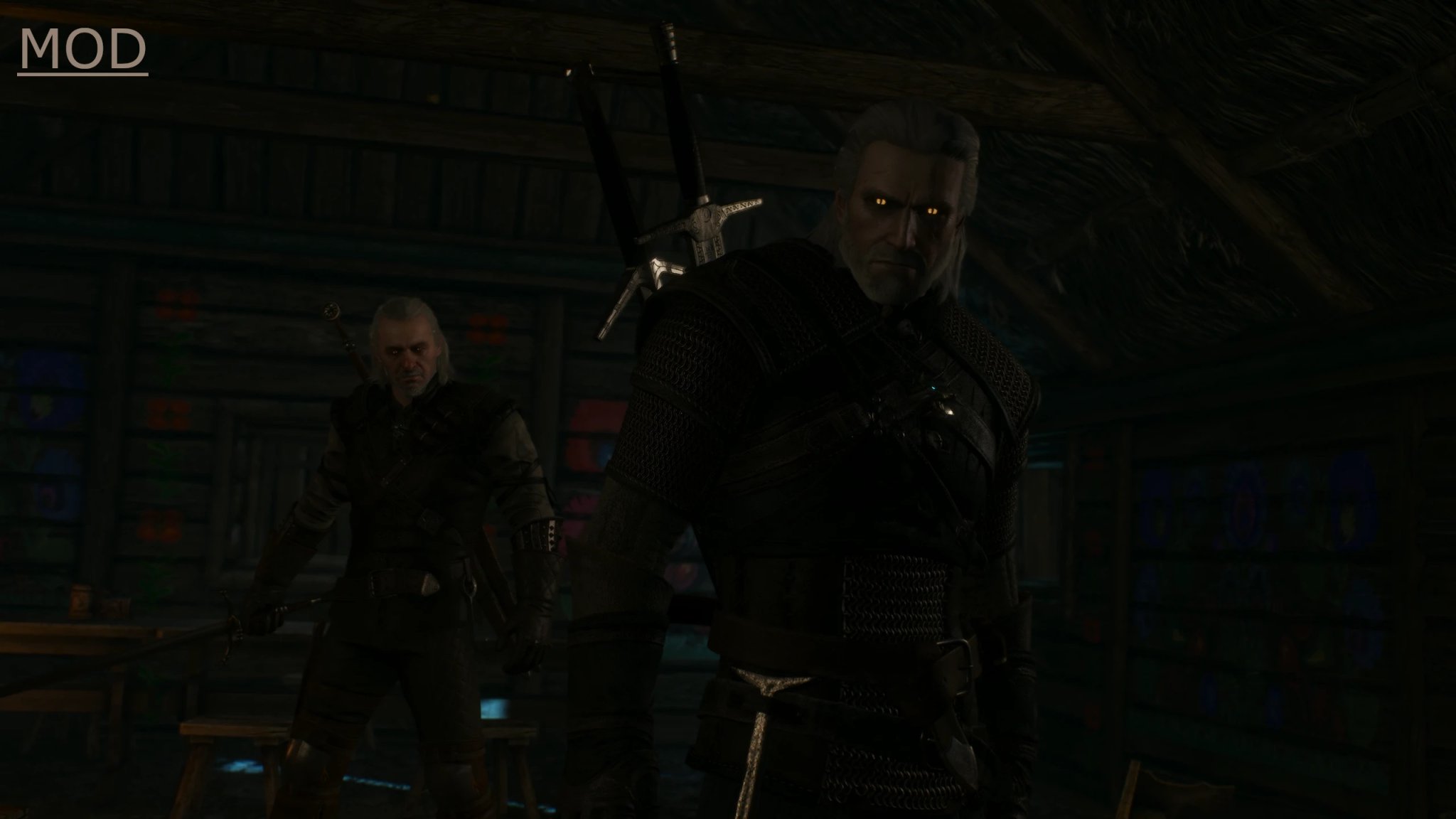 The Witcher 3 Mod removes the fake "hero" lights from cut-scenes