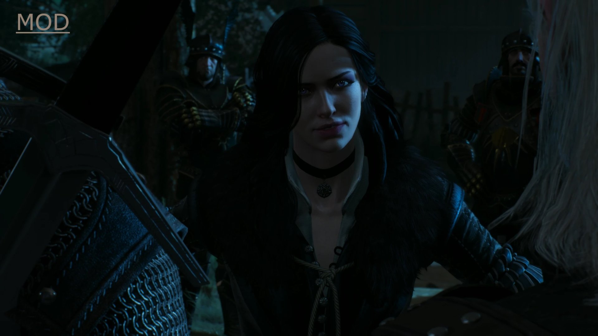 The Witcher 3 Mod removes the fake "hero" lights from cut-scenes