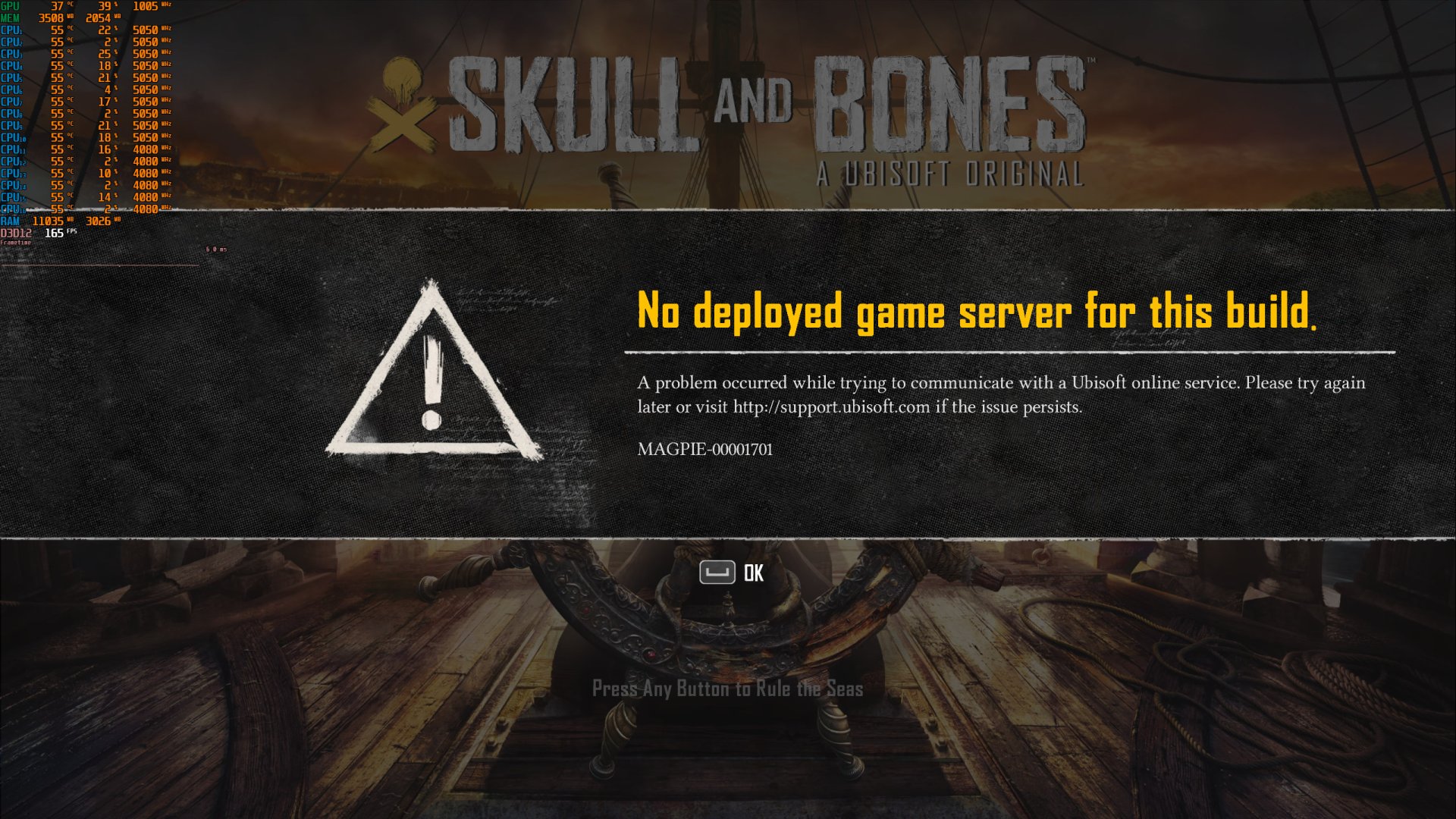 Die endgültige Version von Skull and Bones weist immer noch den ...