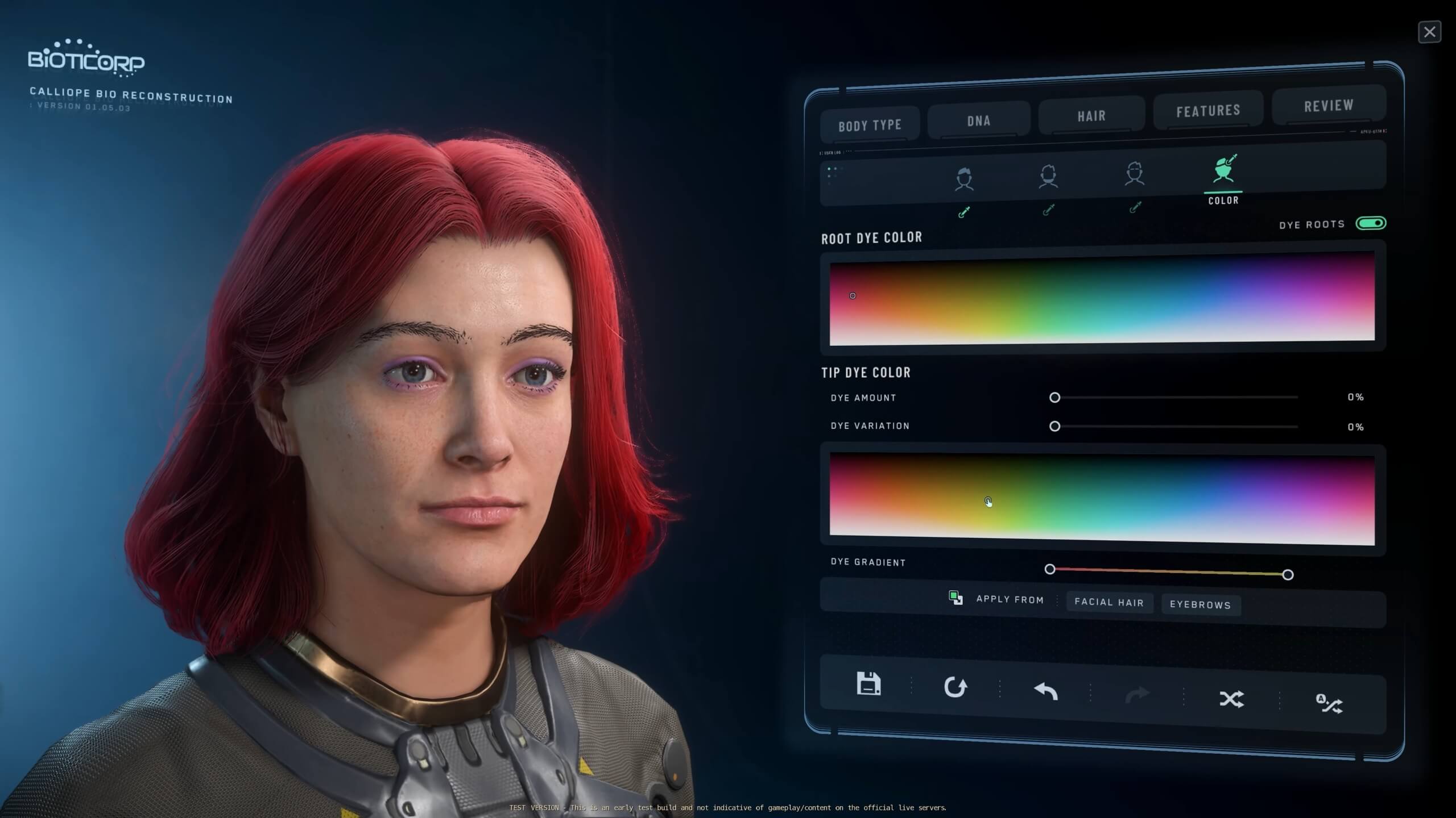 Take a Look at Star Citizen’s New Character Creator Tool