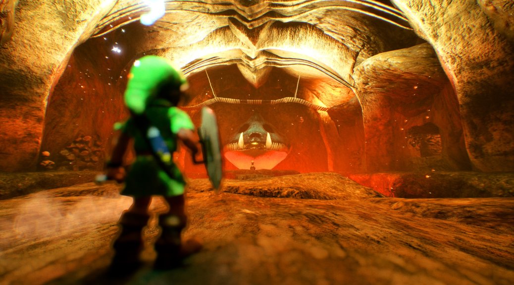 Full Version of The Legend of Zelda: Ocarina of Time Dodongo's Cavern ...