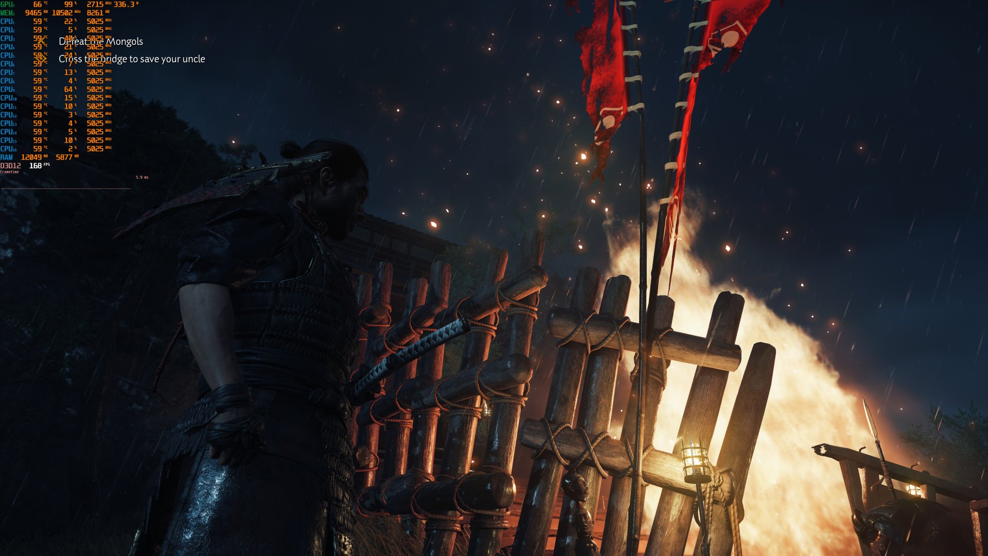 Ghost of Tsushima - AMD FSR 3.0 vs NVIDIA DLSS 3 Benchmarks & Comparisons