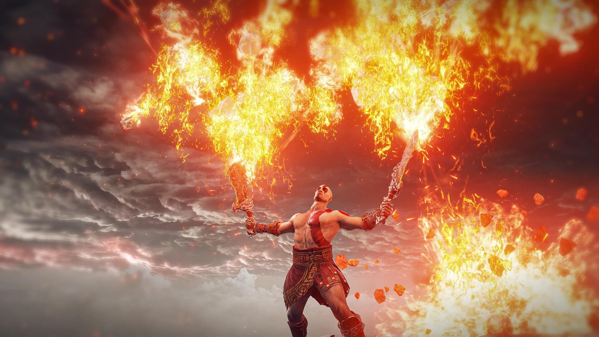 This Elden Ring Mod allows you to play as Kratos from God of War with his iconic Blades of Chaos ...