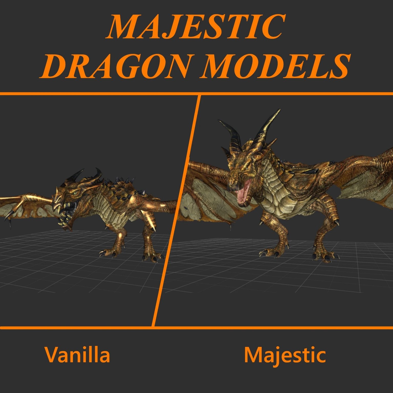 このMODは、16Kテクスチャのスカイリムのハイポリゴンドラゴンを追加します - Gamingdeputy Japan