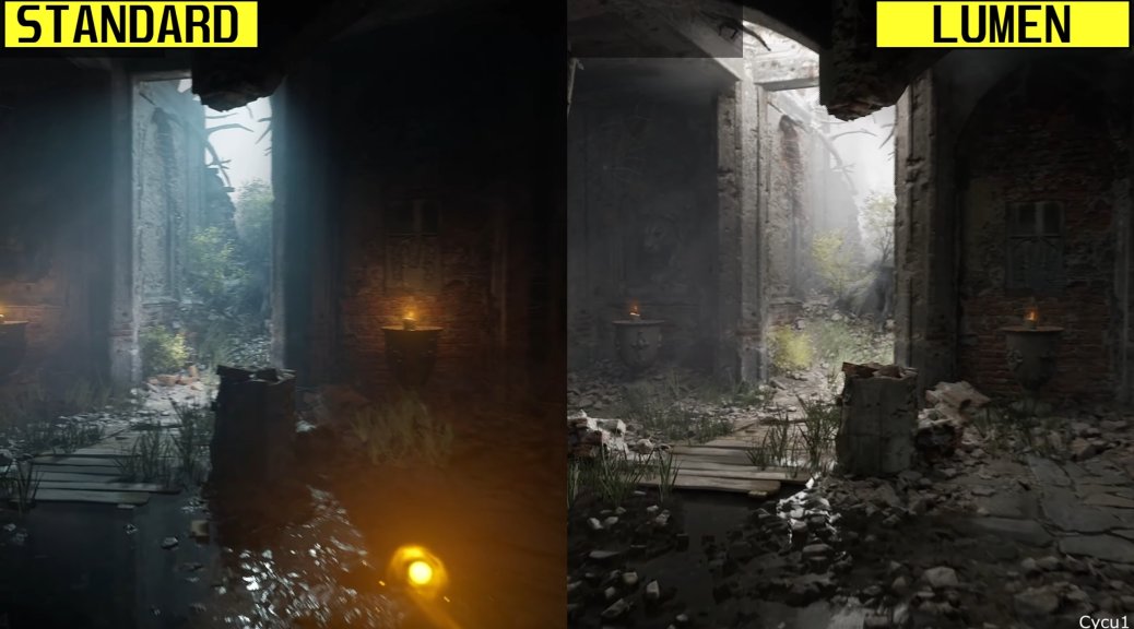 Fantasy Ruins Unreal Engine 5 Tech Demo showcases the benefits of Ray Tracing/Lumen, and why pre ...