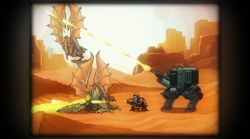 Helldivers 2 looks insane as a NEO-GEO/Arcade 2D action shooter