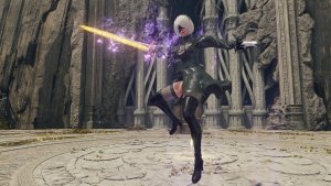 This mod brings 2B and 2P from NieR: Automata to Elden Ring with their classic outfits, as well ...