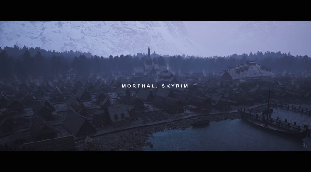 The Elder Scrolls V: Skyrim's Morthal looks mind-blowing in Unreal ...