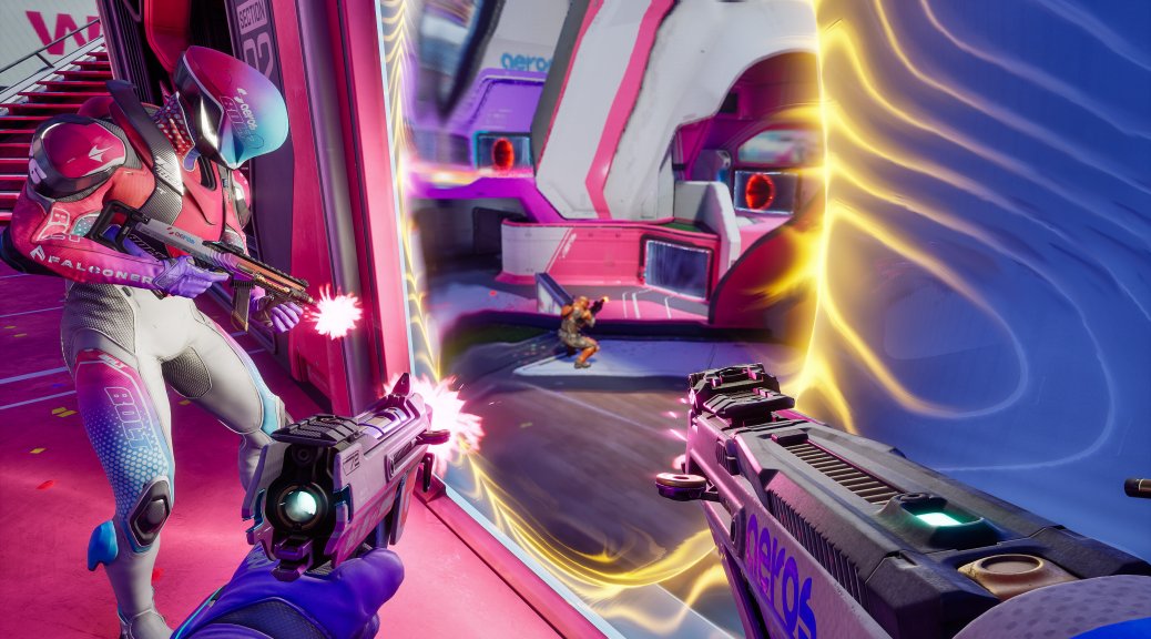 Splitgate 2 has been released as a free to play game