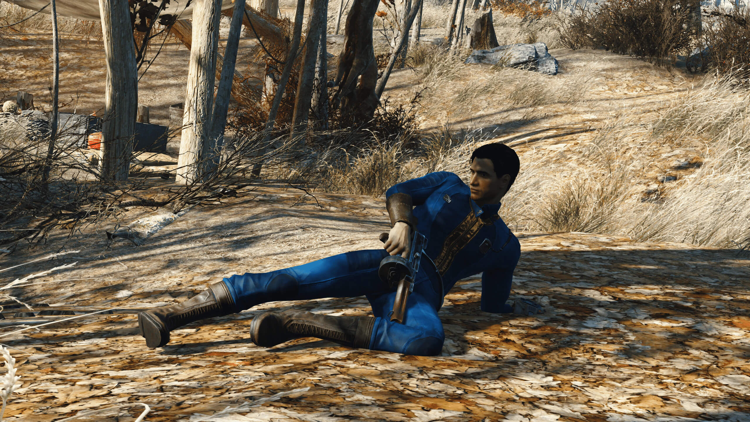Fallout 4 just got an Enhanced Movement Mod which adds/improves sliding ...