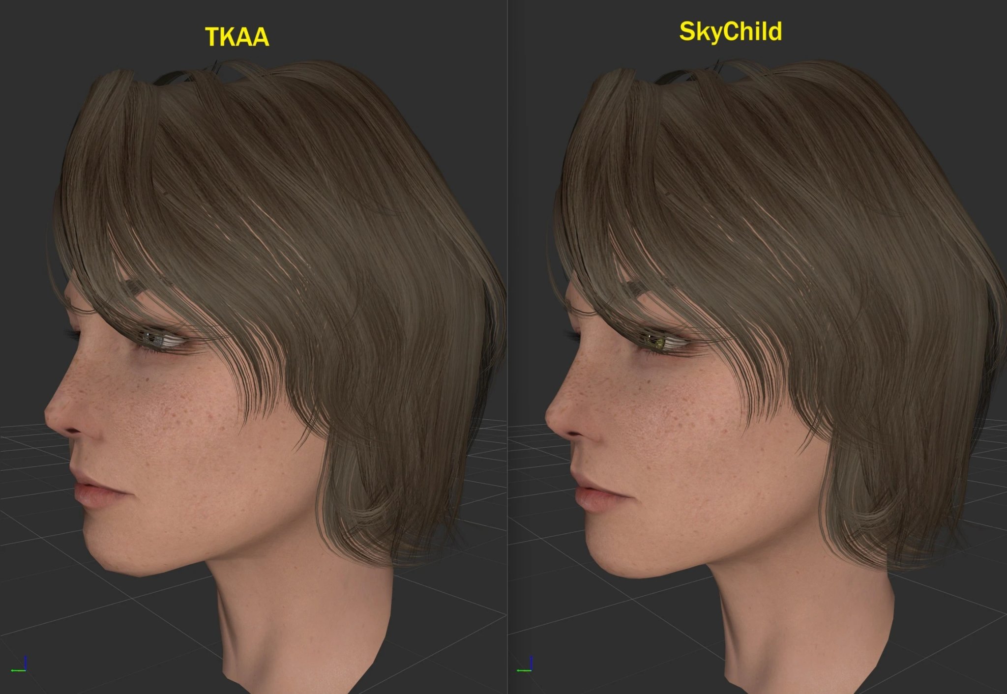 Skyrim Mod overhauls all children with new high-poly 3D models