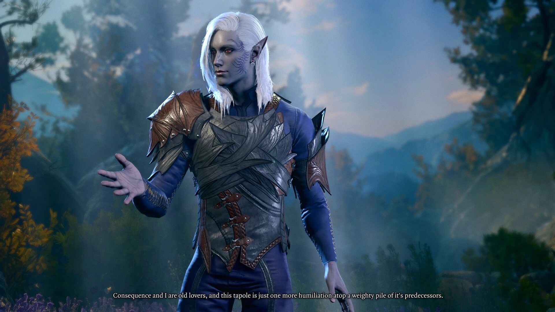 Baldur's Gate 3 Mod adds a unique Drow Warlock companion, featuring ...