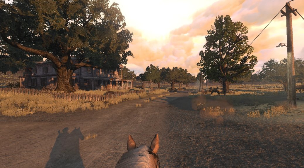 You can now play Red Dead Redemption in first-person mode