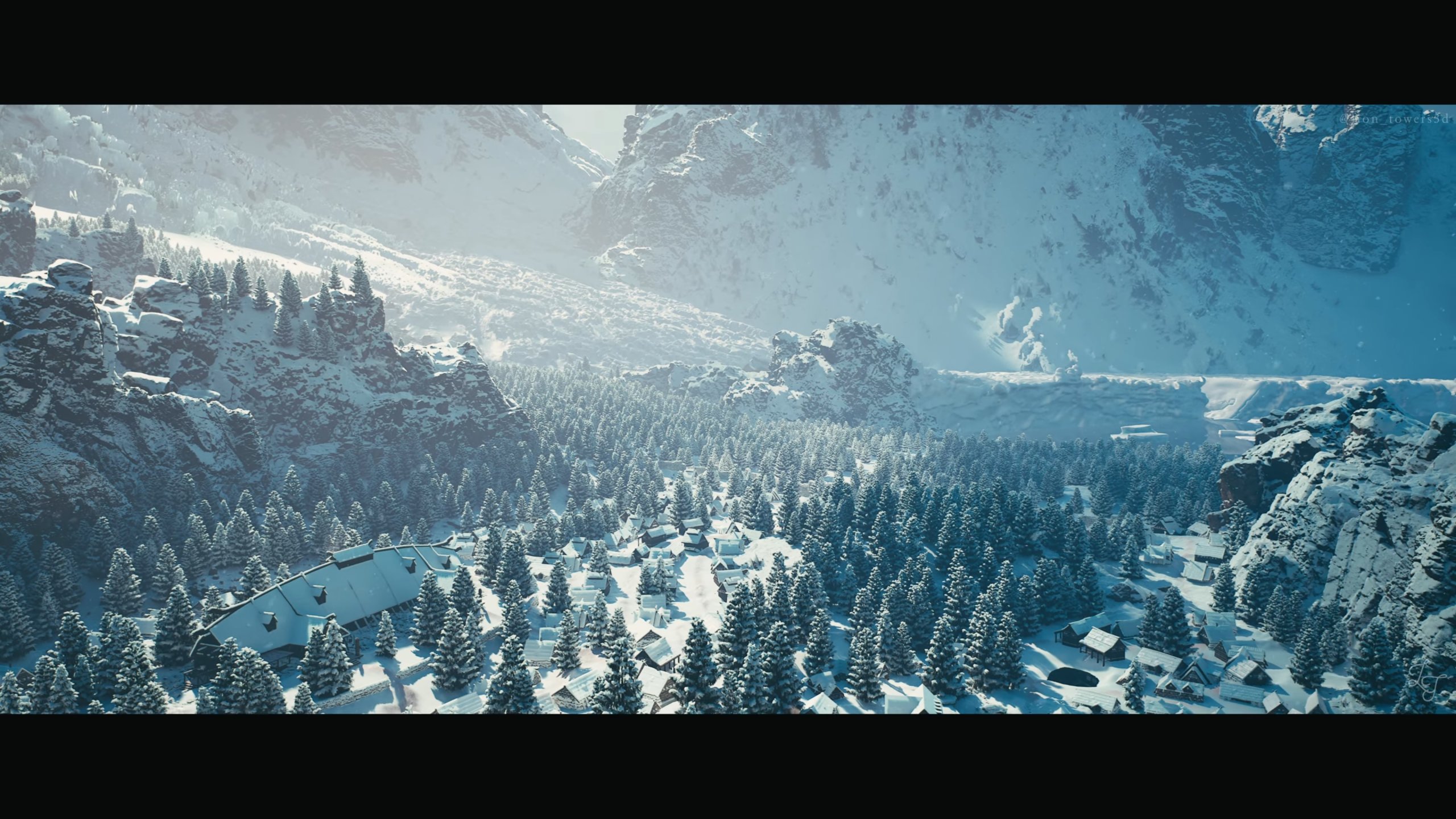 Skyrim's Dawnstar looks incredibly beautiful in Unreal Engine 5.5