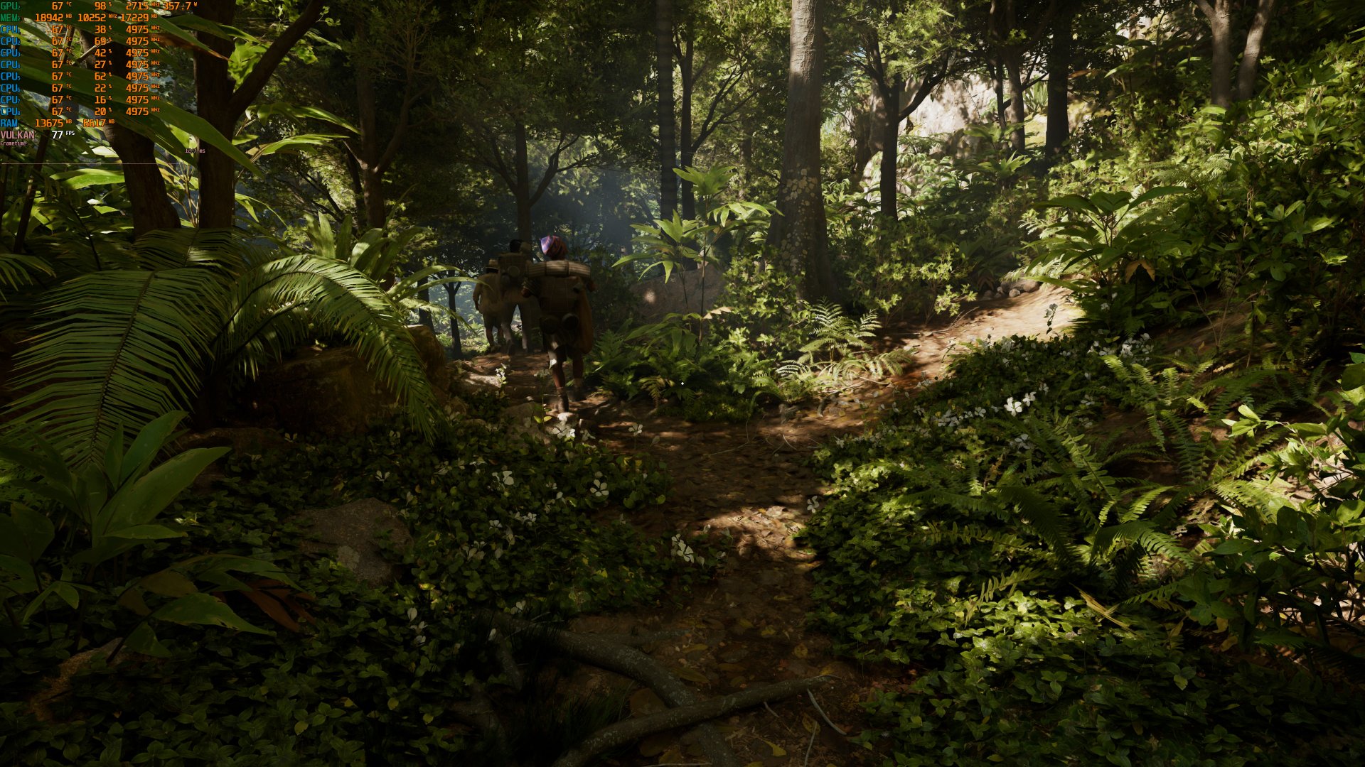 Indiana Jones and the Great Circle Path Tracing Comparison Screenshots