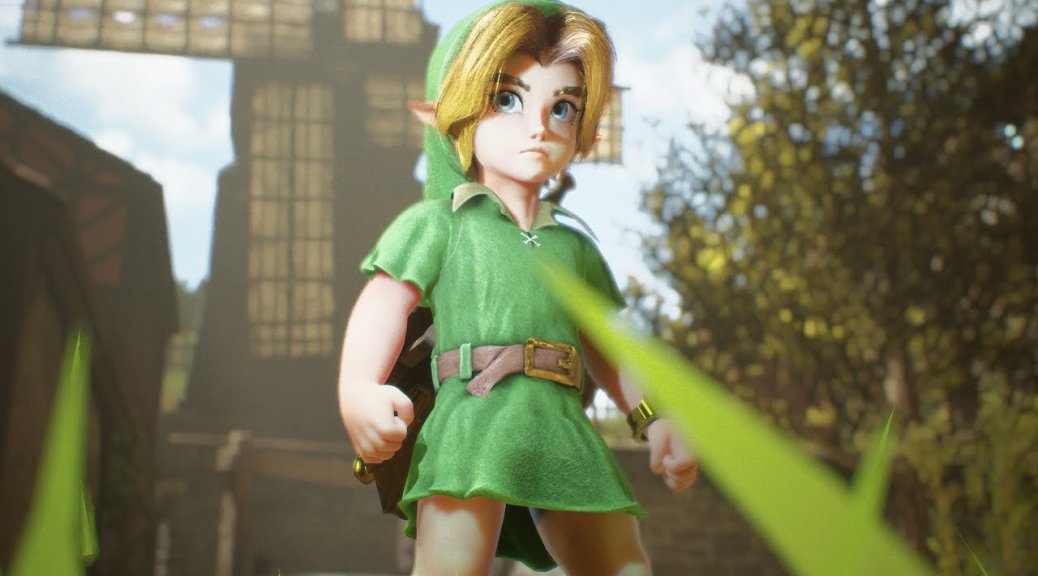 30 minutes of new gameplay footage from the Zelda: Ocarina of Time ...
