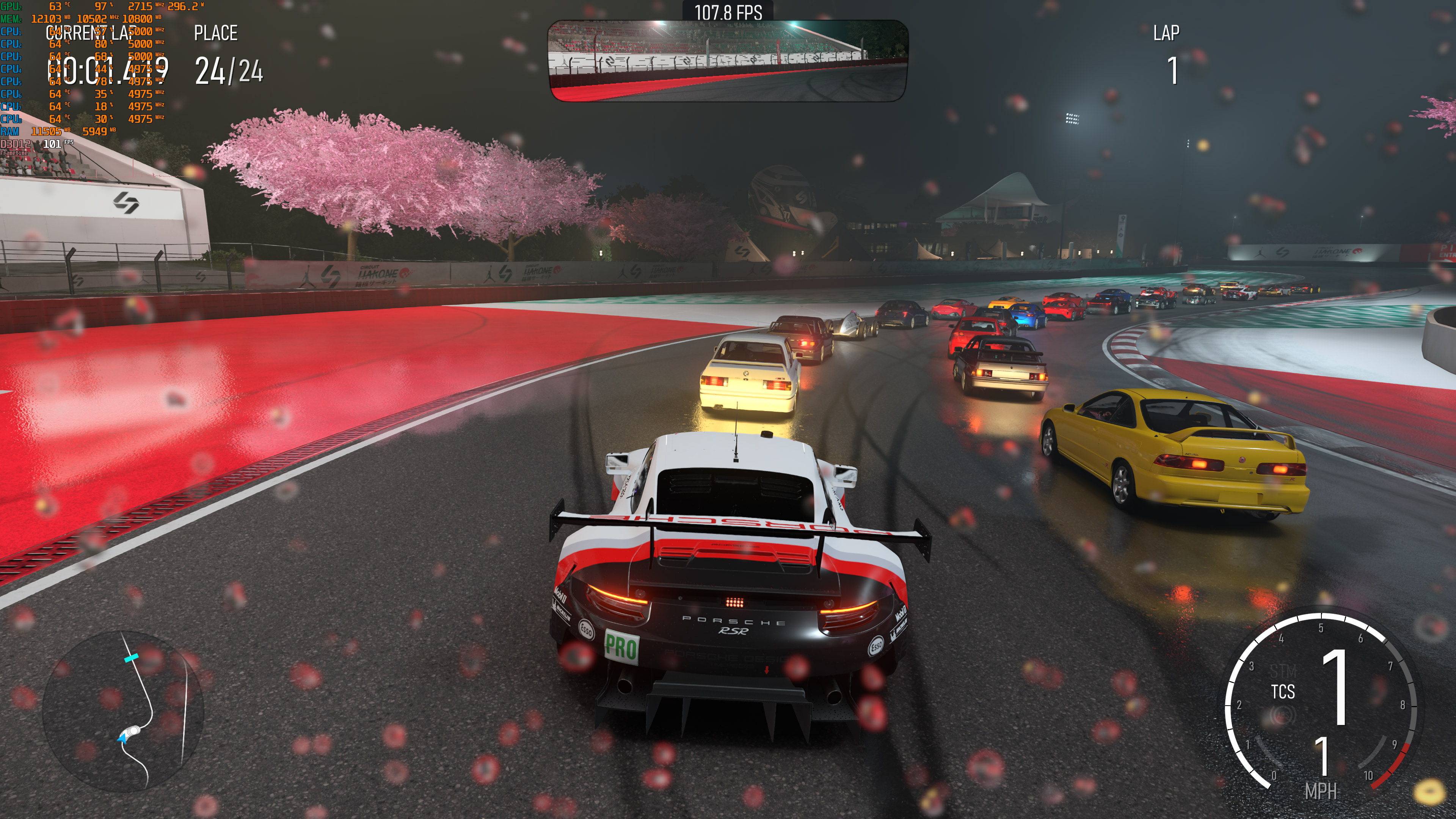 Forza Motorsport - RT Reflections, RTAO & RTGI 4K Benchmarks