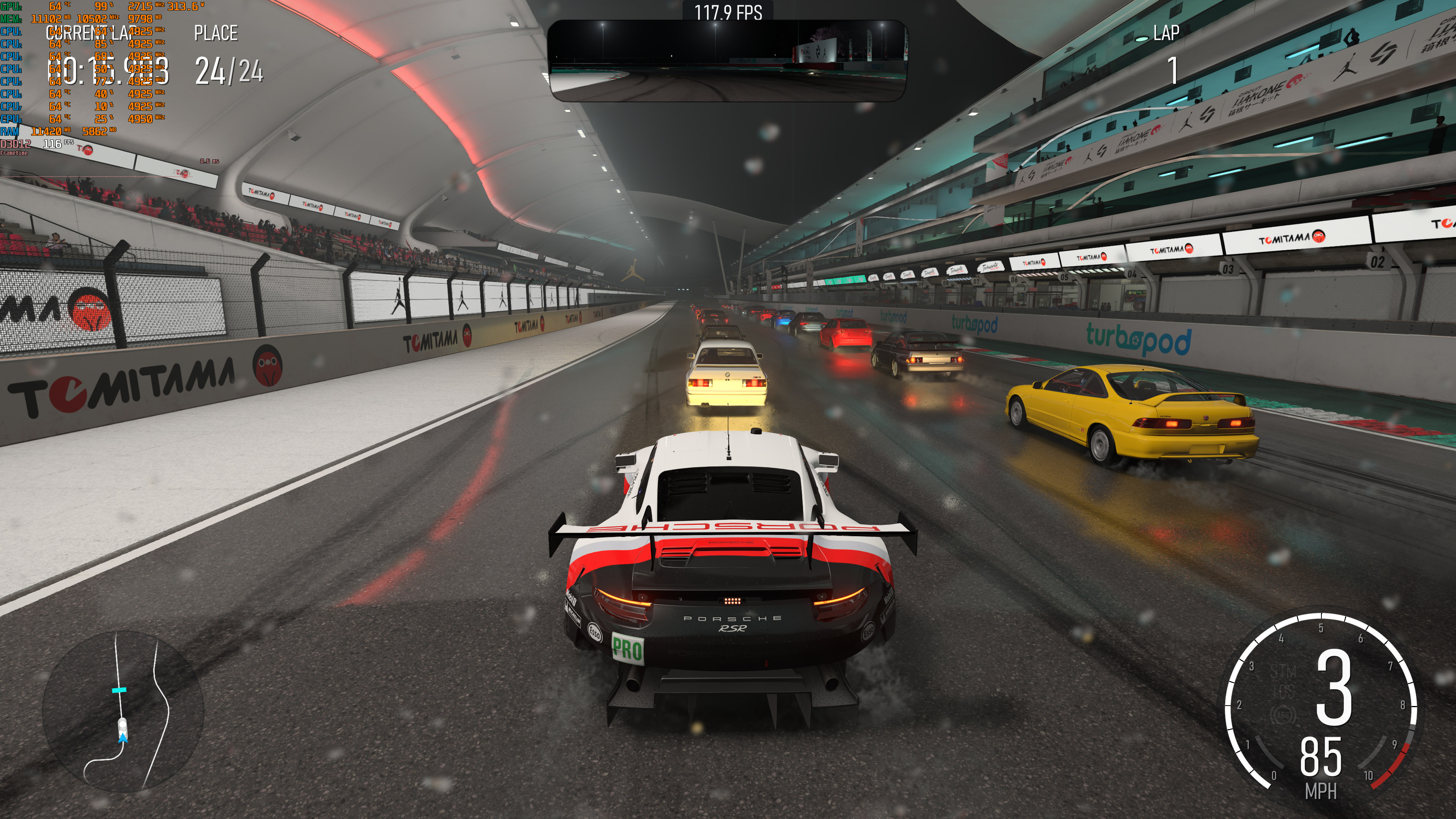 Forza Motorsport - RT Reflections, RTAO & RTGI 4K Benchmarks