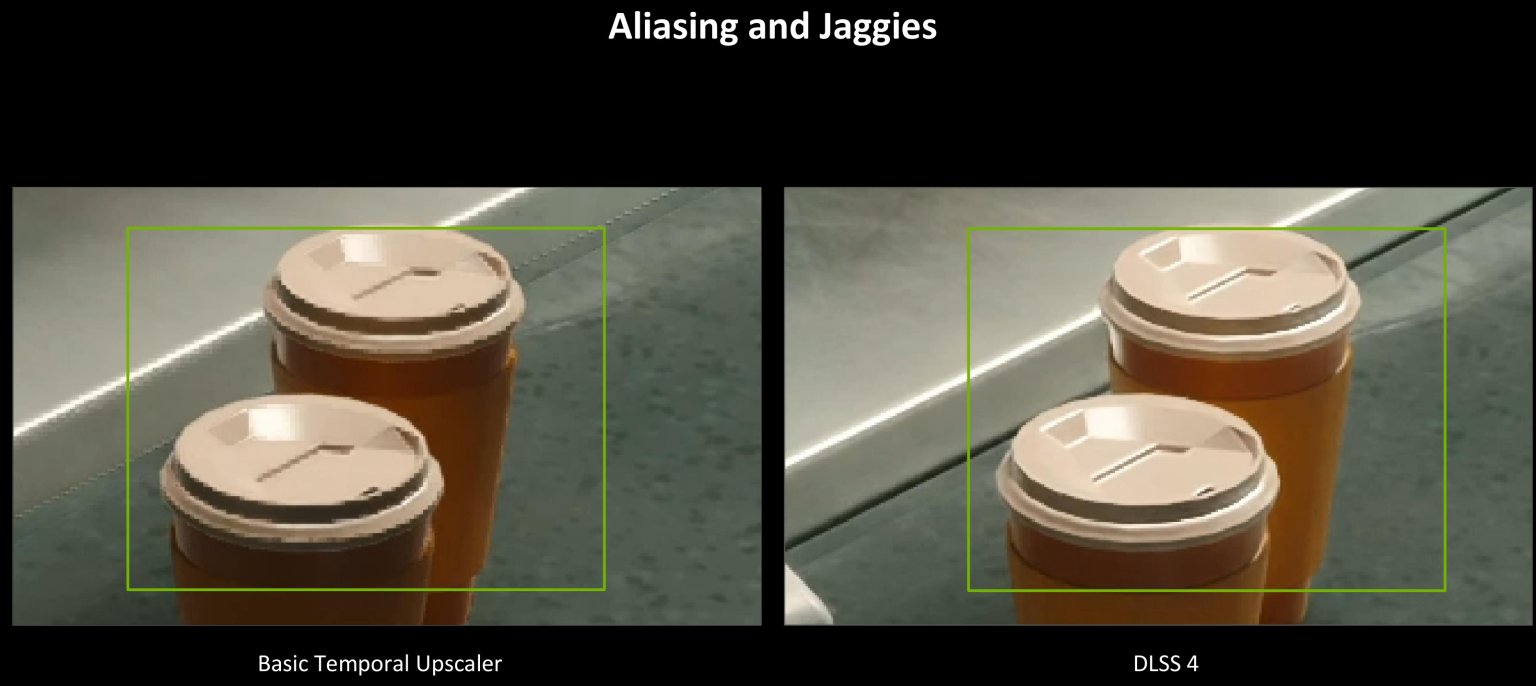 Here are some early visual benefits of DLSS 4's Transformer Model