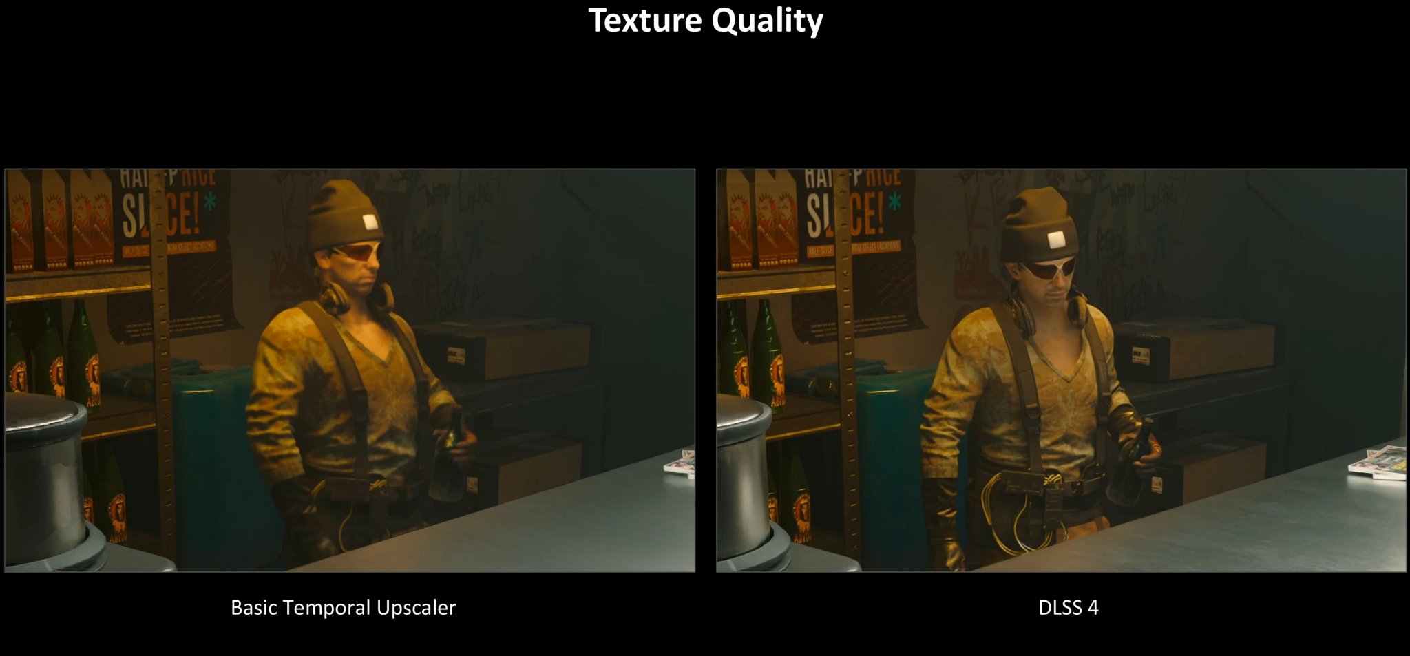 Here are some early visual benefits of DLSS 4's Transformer Model