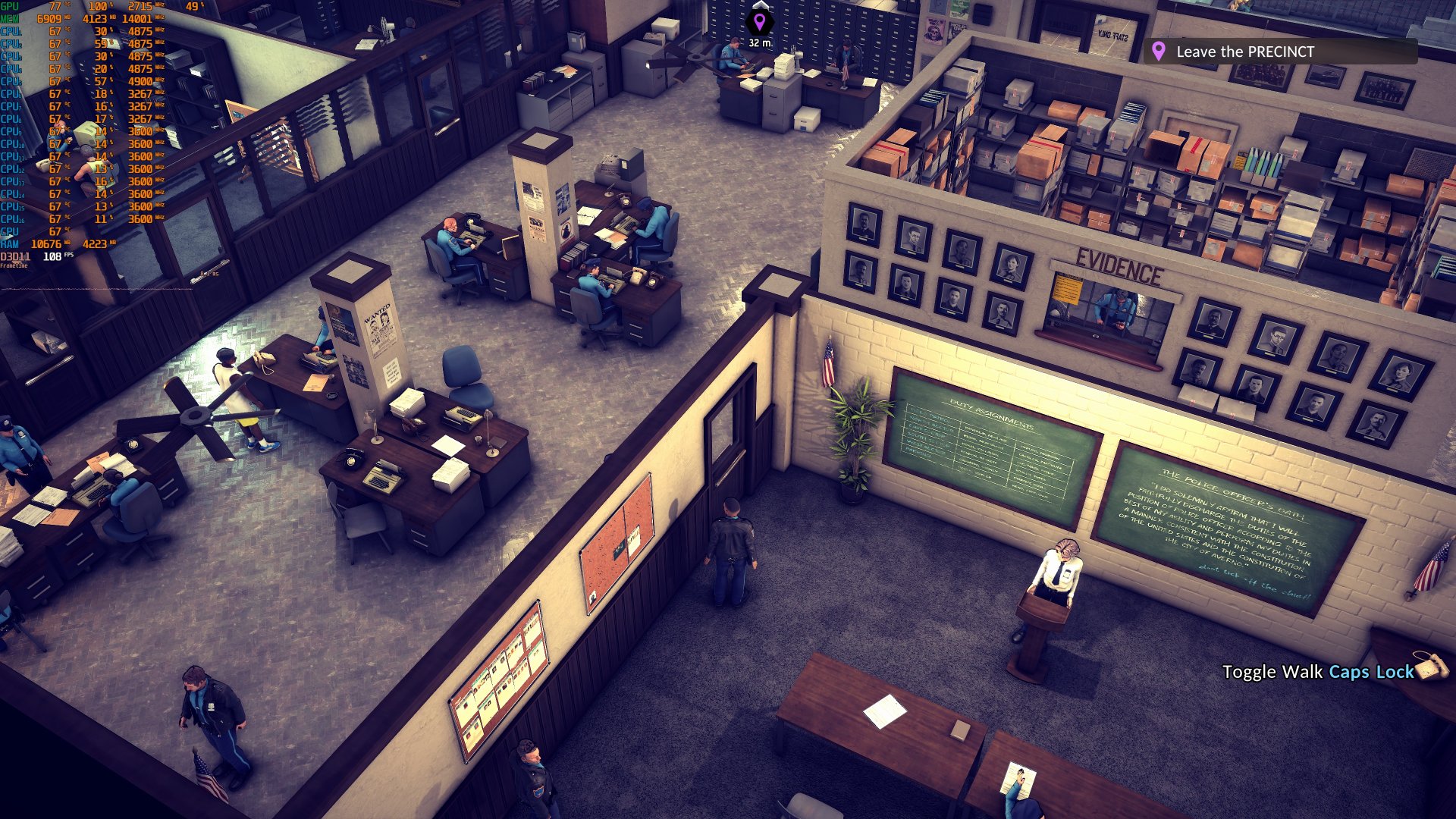 The Precinct Benchmarks & PC Performance Analysis