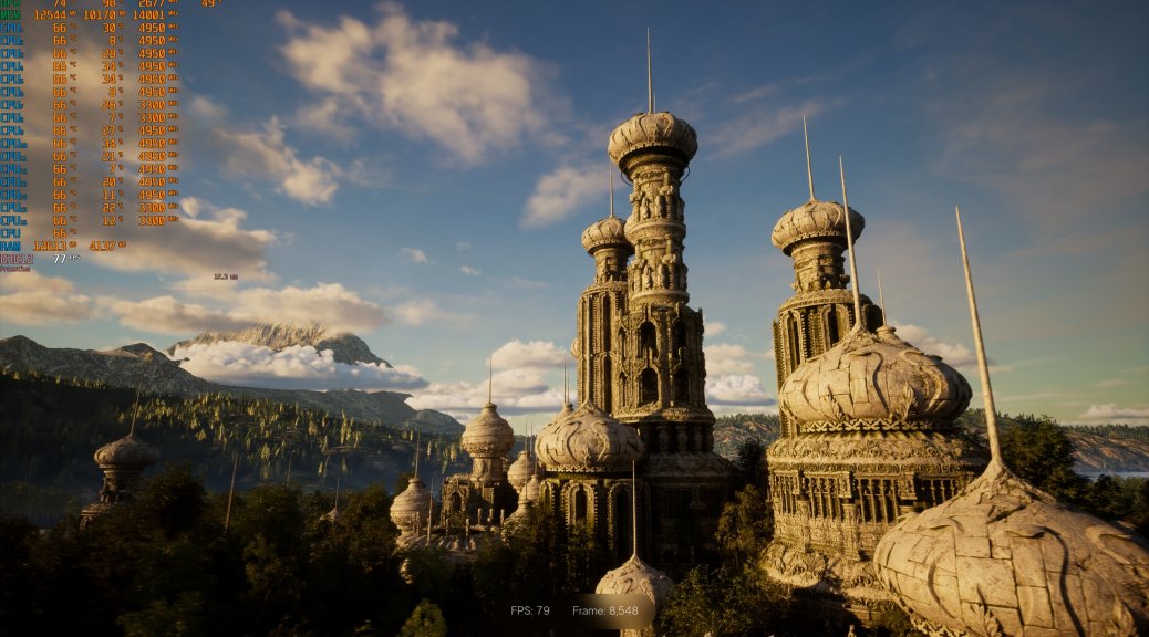 Take a look at the Unreal Engine 5.6 NextVisuals Benchmark Tool